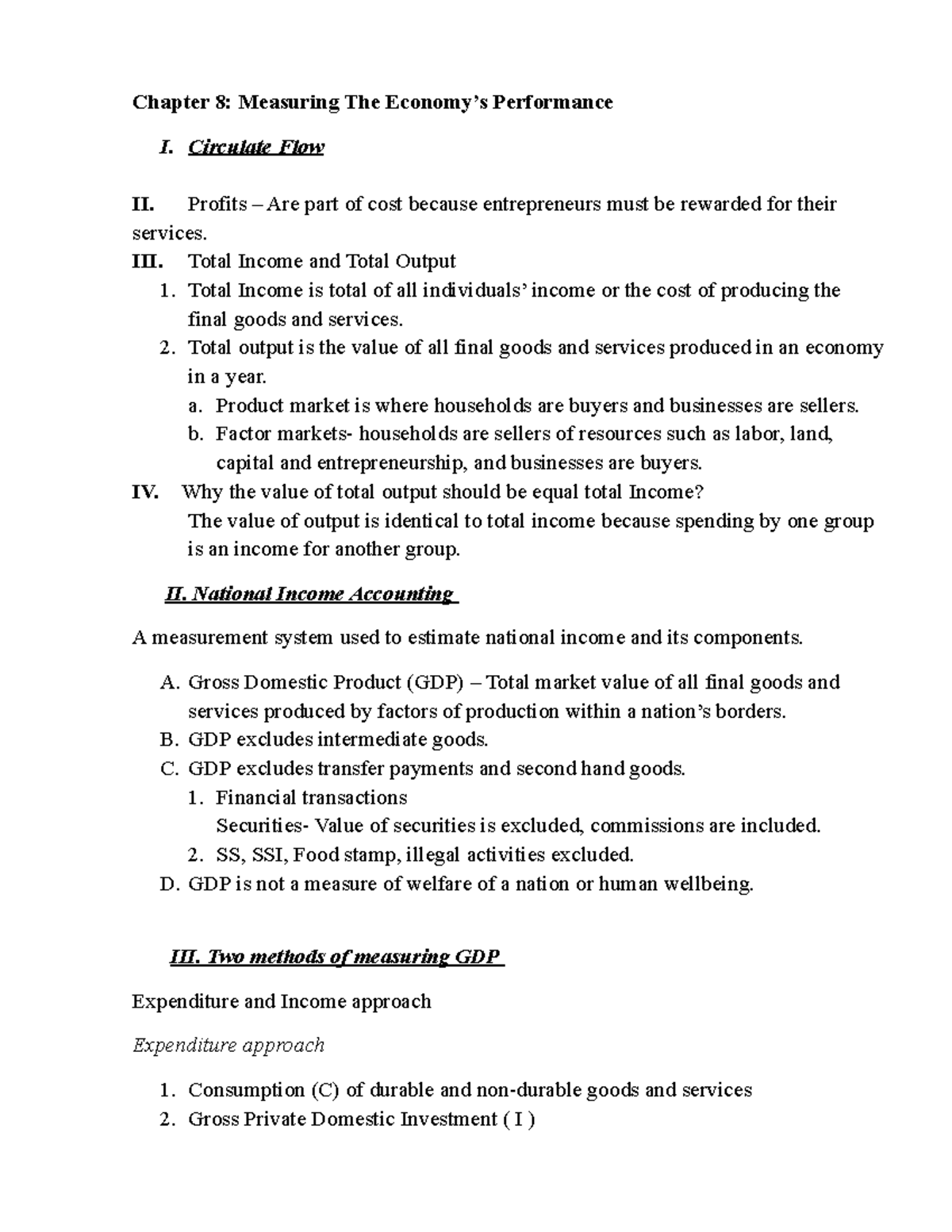 ECON122 Principles of Macroeconomics - Chapter 8 - Notes - Chapter 8 ...