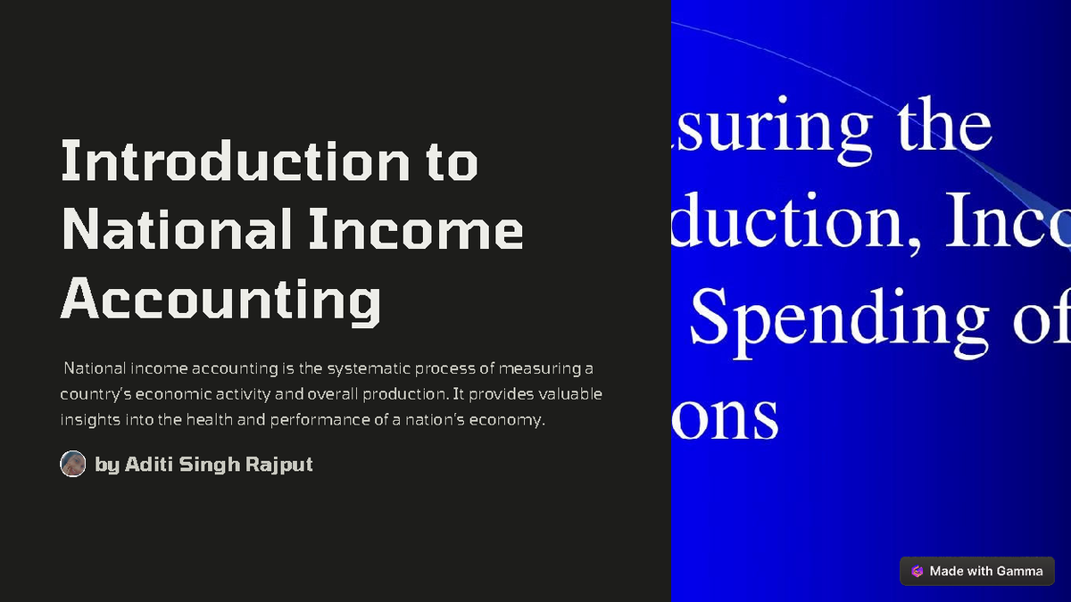 Introduction-to-National-Income-Accounting - Introduction to National ...