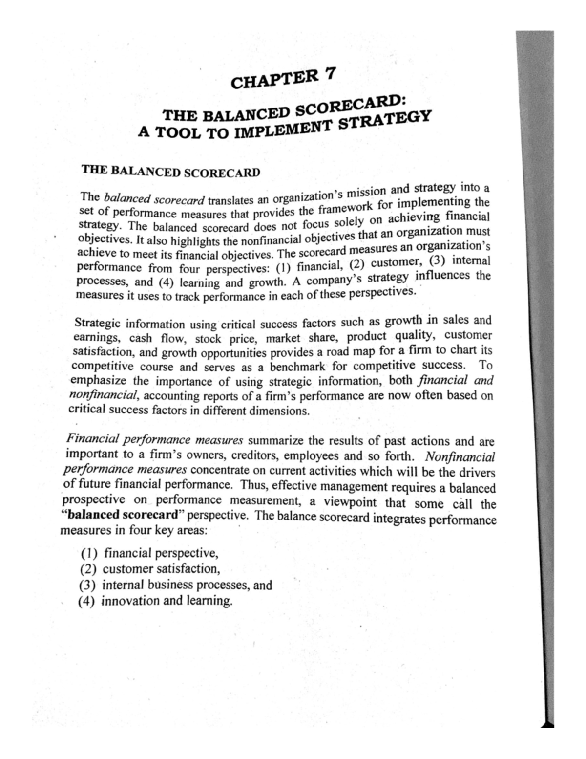 4 - NOTES - Business Analysis - Studocu