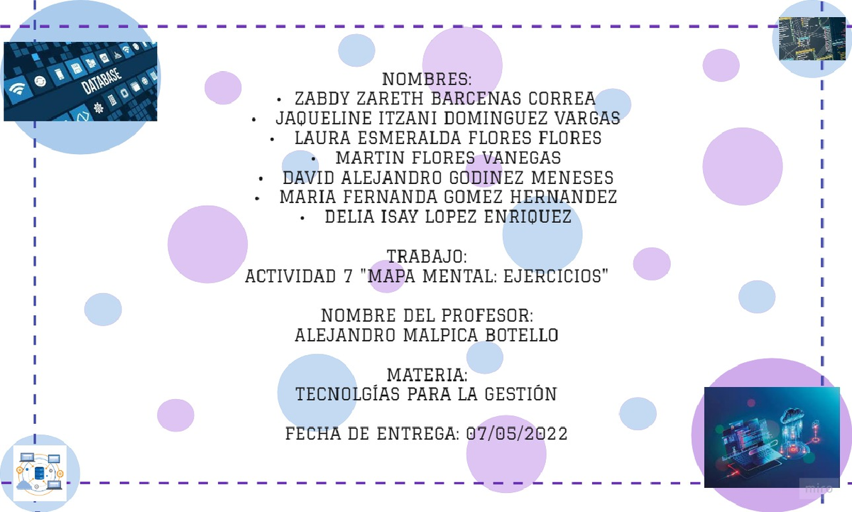 A7 MAPA+ Mental+ Tecno - Tecnologias Para la Gestion - Studocu