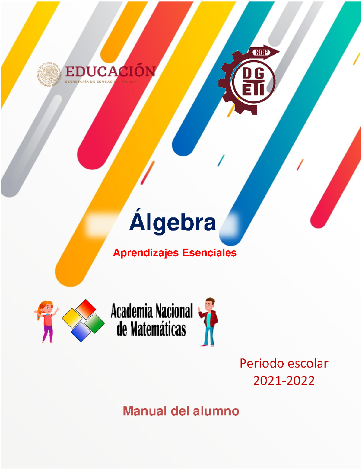 Manual Algebra Alumno Dgeti 2021 Final - Manual del alumno Álgebra ...