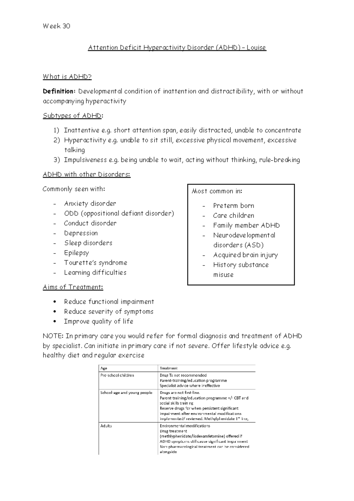 ADHD Notes Attention Deficit Hyperactivity Disorder ADHD Louise adhd-notes-attention-deficit-hyperactivity-disorder-adhd-louise