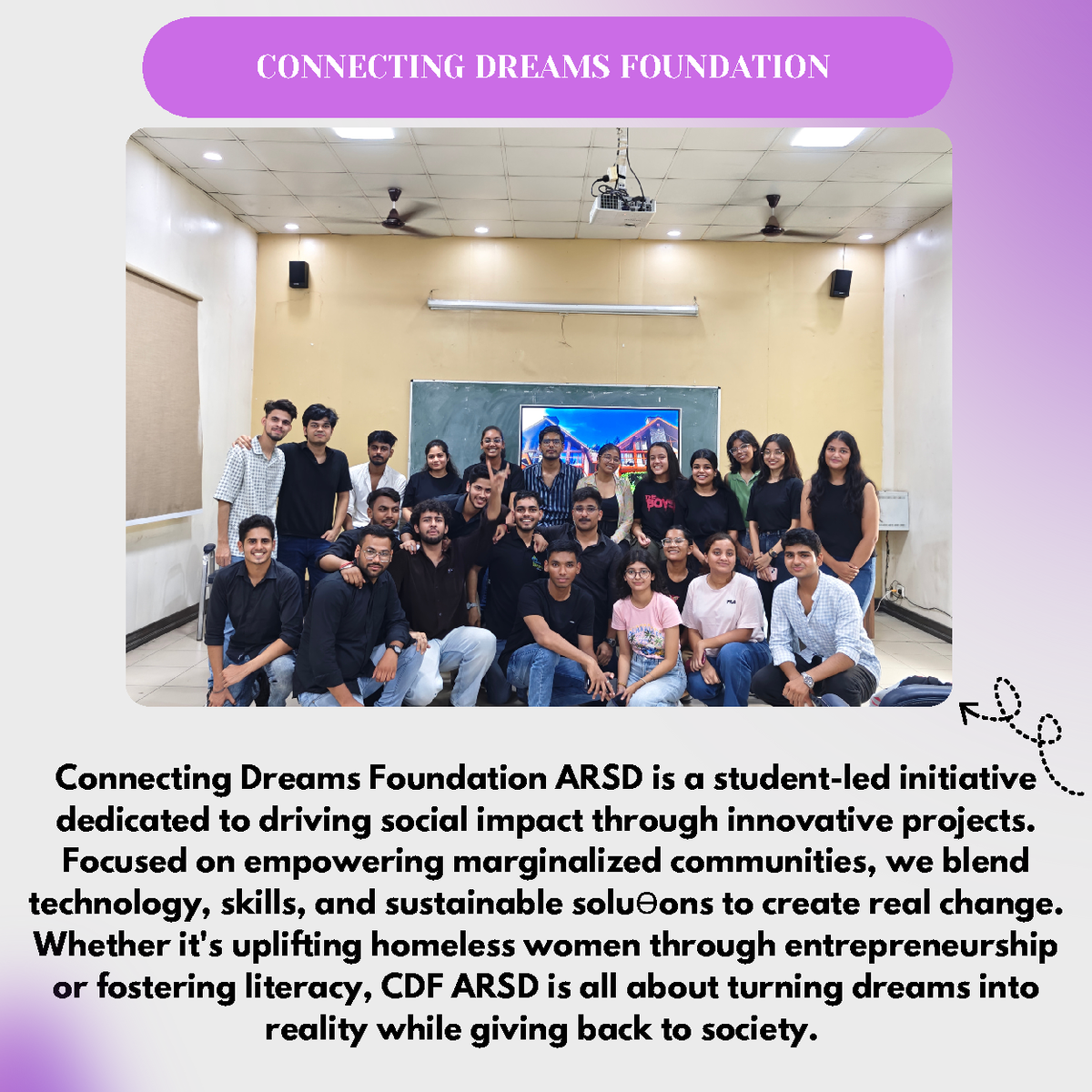 CDF Linkedin POST - lectures notes - CONNECTING DREAMS FOUNDATION ...