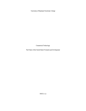 WRTG 112 Assignment 1 Issue Exploration - Issue Exploration: Reducing ...