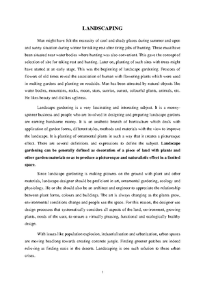 Interiorscaping - HORT 605 Landscaping INTERIORSCAPING Interiorscaping ...