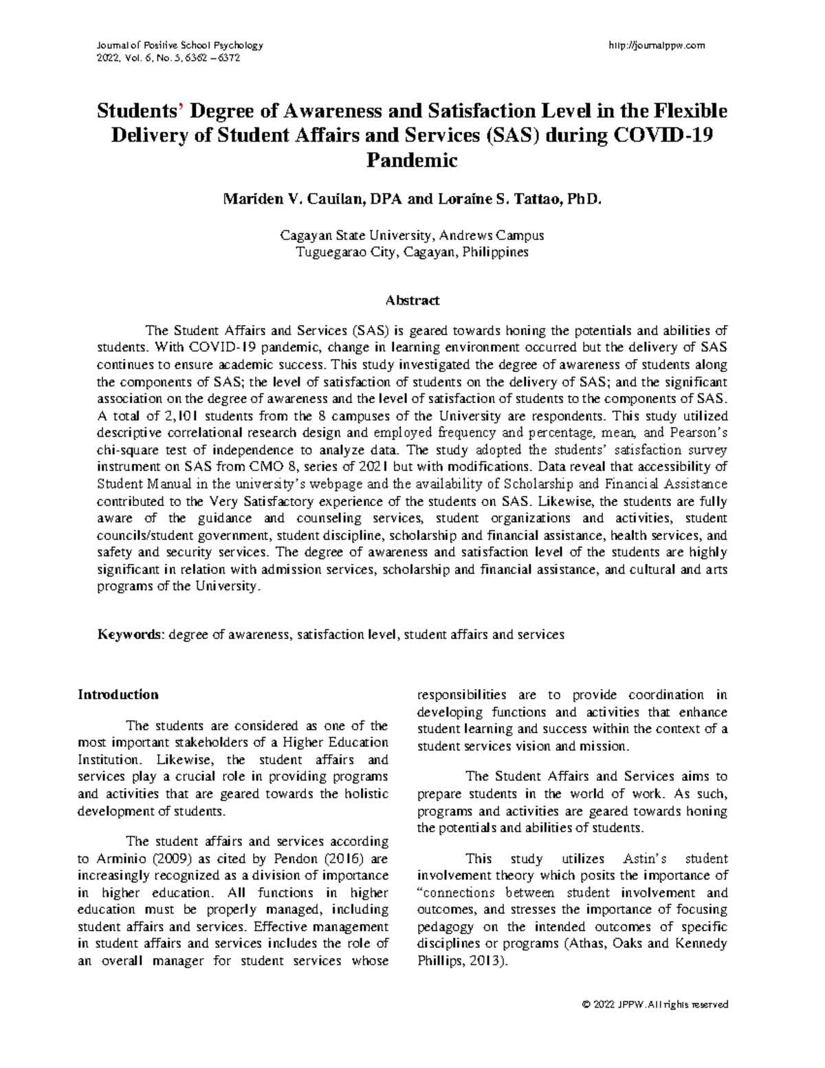 Alma - sfgsg fsdgsg fsgsg sfgsfg - Journal of Positive School ...