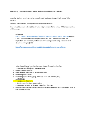 PPDP - ppdp for readiness interview - Candidate number: 262759 ...