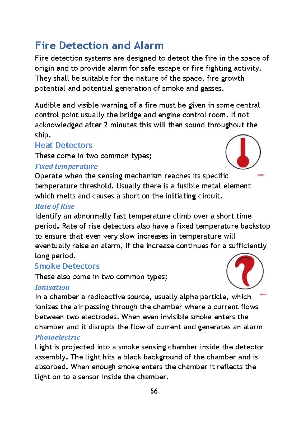 Lecture 7-Fire detection and alarm - Fire Detection and Alarm Fire ...
