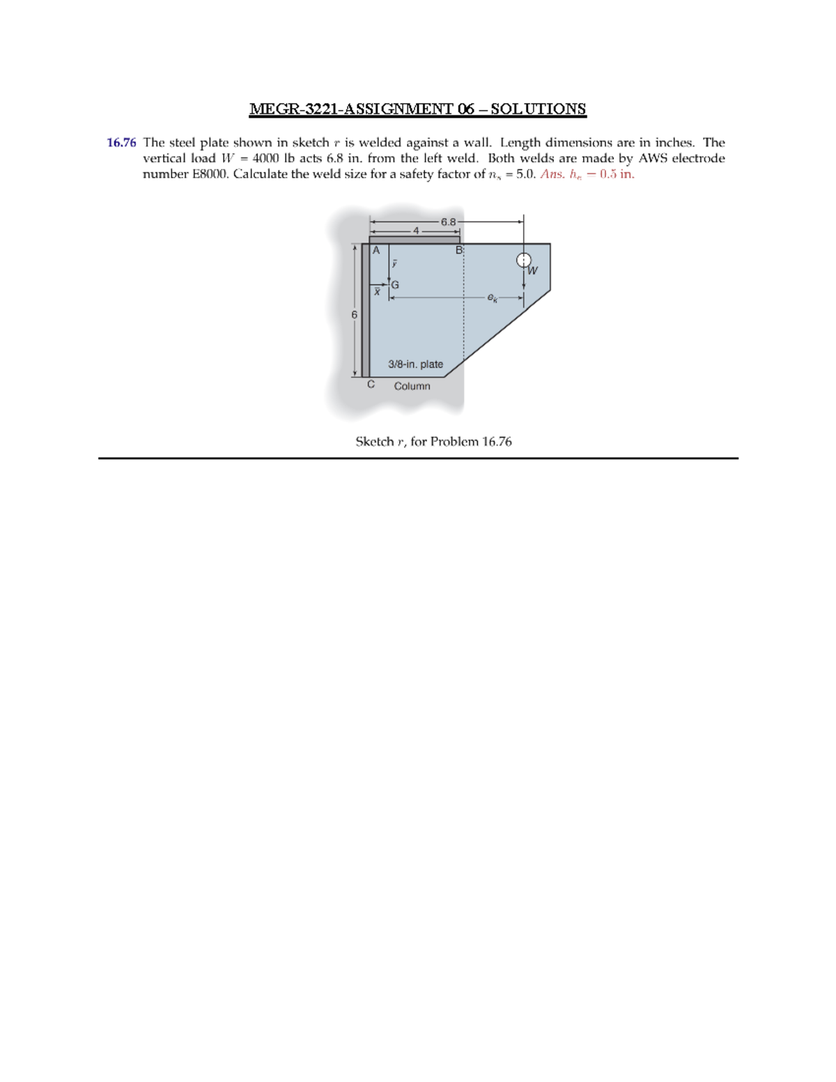 HW Solutions for all chapter 17 - STAT 808 - MEGR- 3221 - ASSIGNMENT 0 6 – SOLUTIONS - Studocu