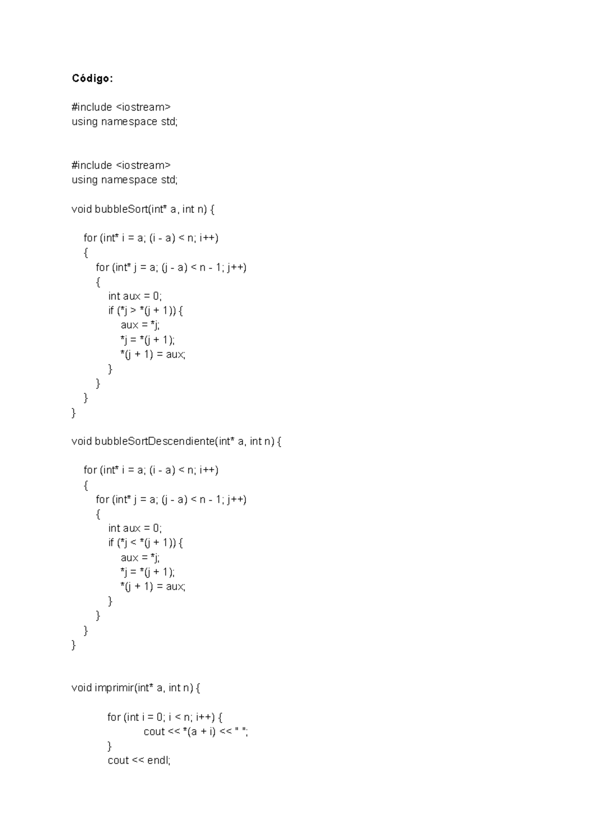 Examen medio termino. Estructura de Datos-1 - Código: #include using namespace std; - Studocu