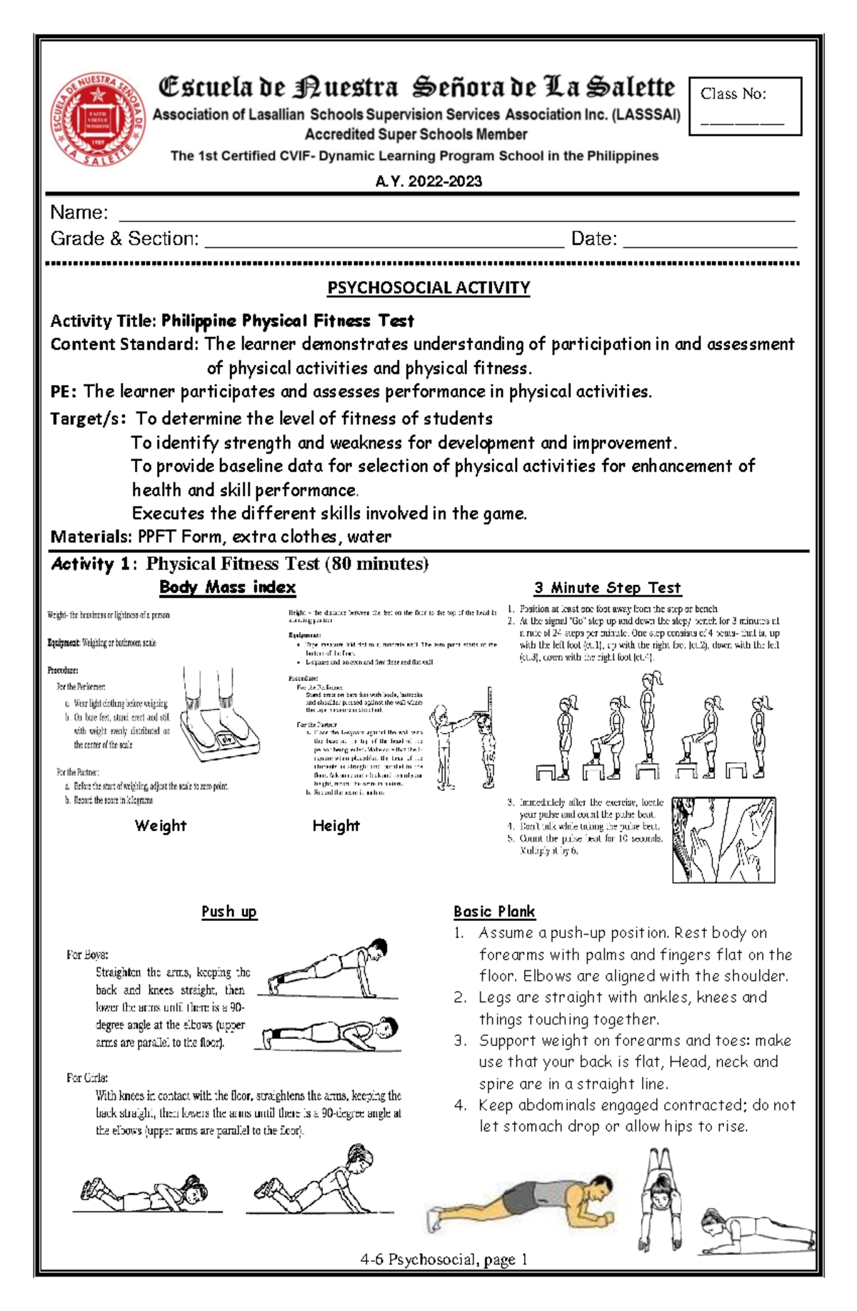 1) edited-August-Physical-Fitness Week-3 - A. 2022- Name: - Studocu