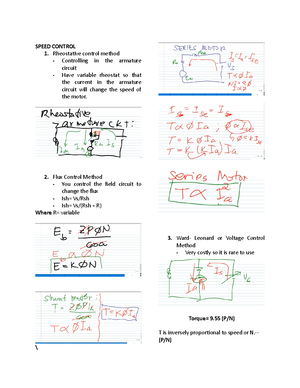 DC Motors Notes - Behavior and Characteristics of DC Motor Under Load ...