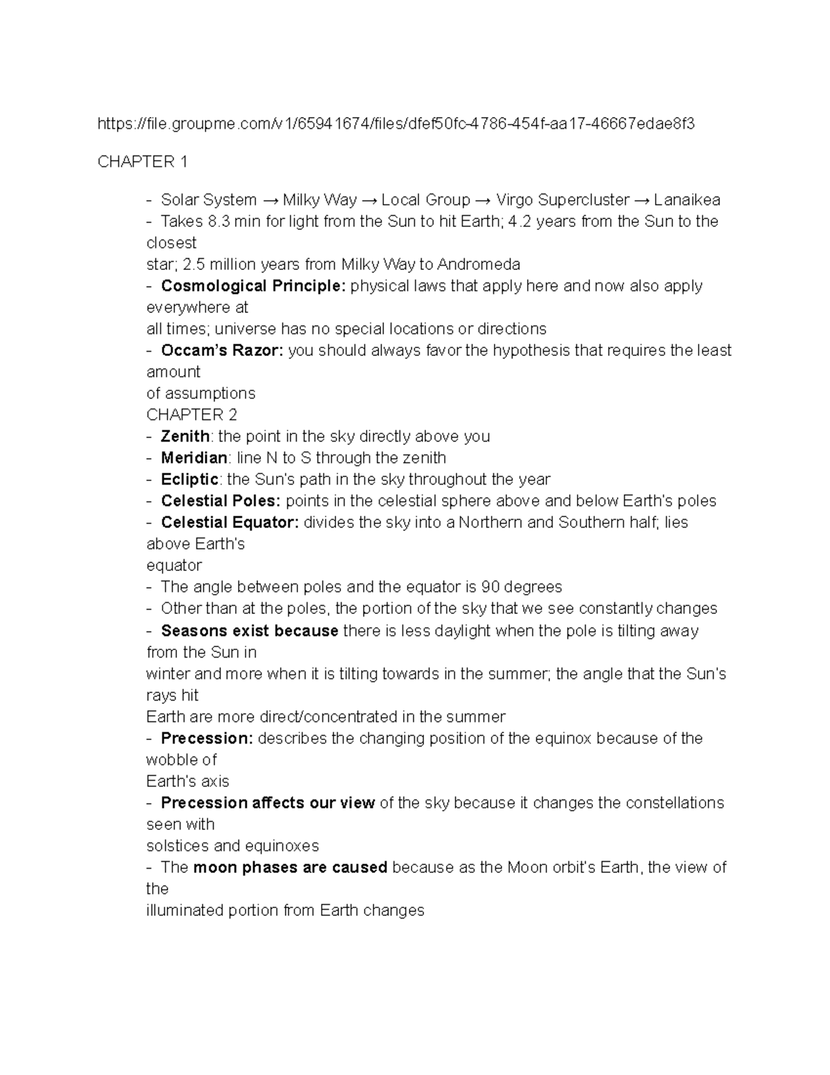 ASTR Final SG - Study Guide - file.groupme/v1/65941674/files/dfef50fc ...