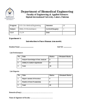 Lab 4 - Basic Electrical Engineering Lab 4 - Department of Bio-Medical ...