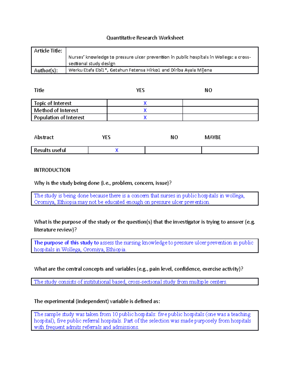 Quantitative^MResearch^MWorksheet Template - Quantitative Research ...