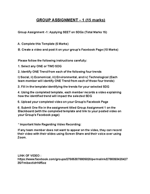 Assignment 3 - Action plan - Introduction to Futures Studies Assignment ...