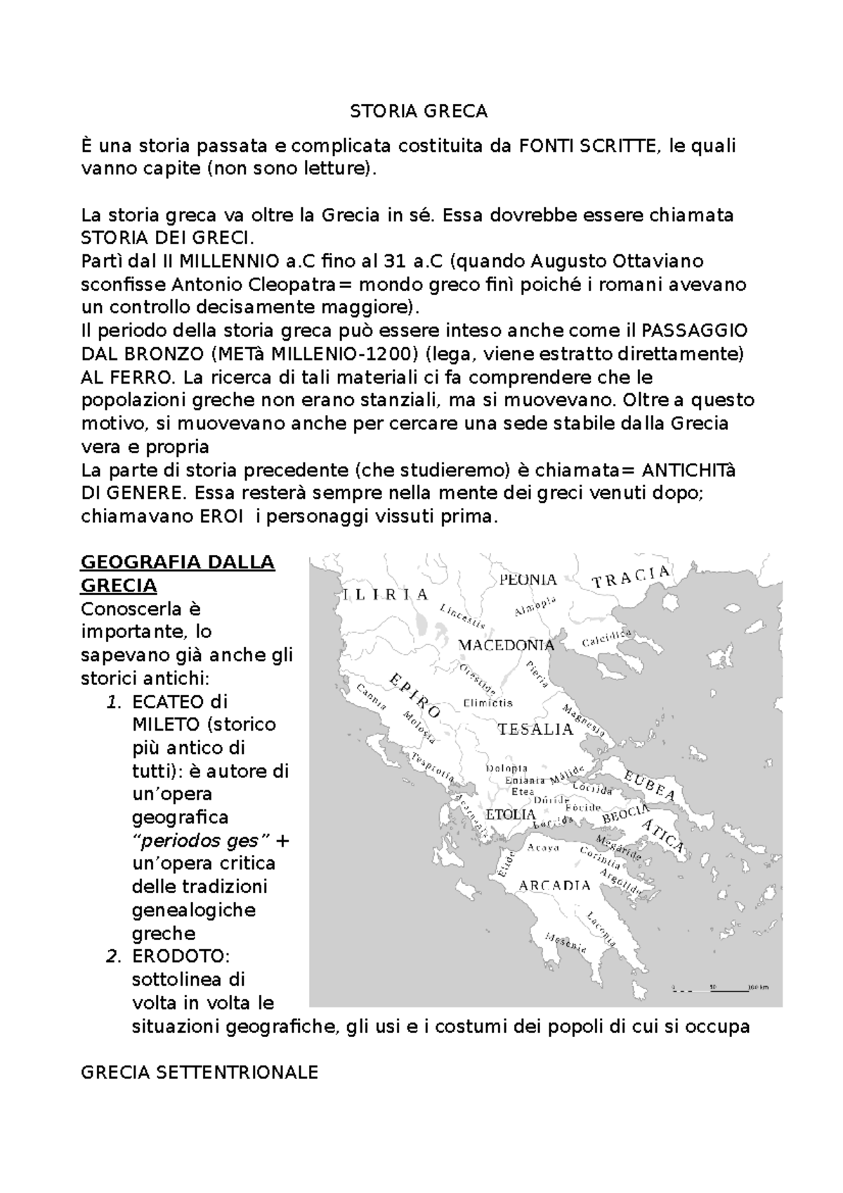 Storia greca dai Micenei alla successione di Alessandro Magno - STORIA GRECA È una storia ...