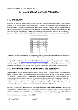 An Introduction to Regression Analysis - T he Inaugural Coase L ecture A n Introduction to - Studocu