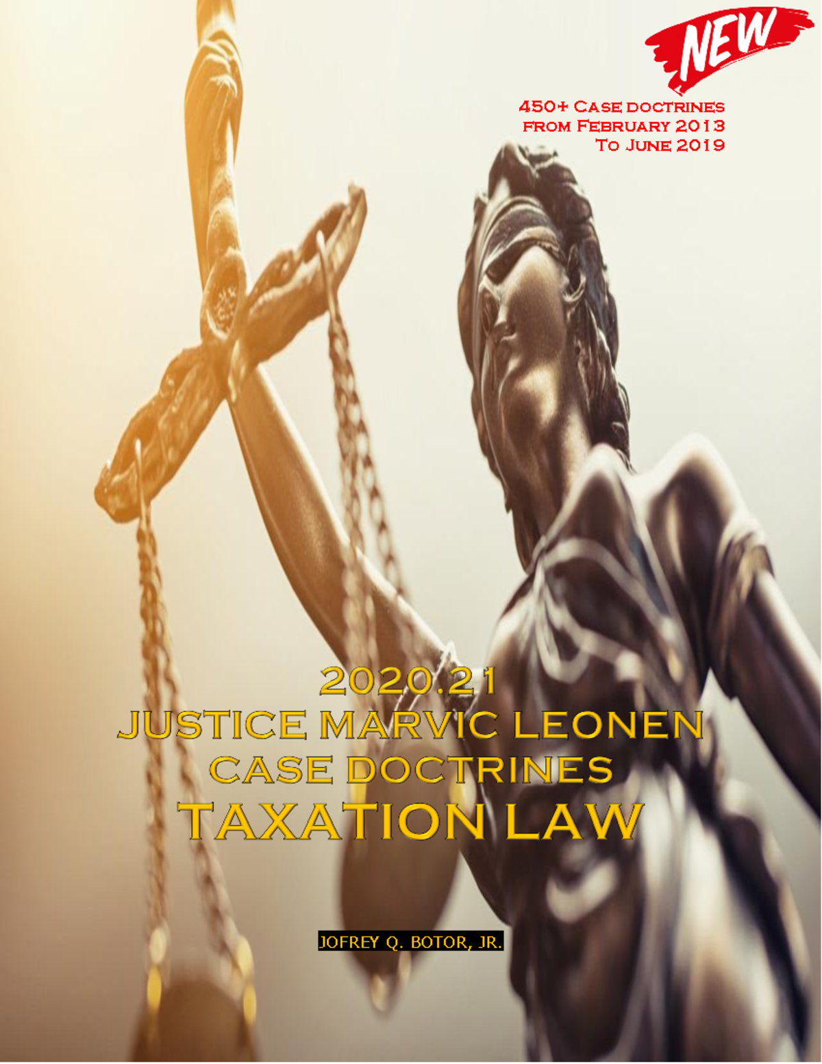 4 Taxation Law Justice Leonen Case Doctrines - 450+ Case doctrines from ...