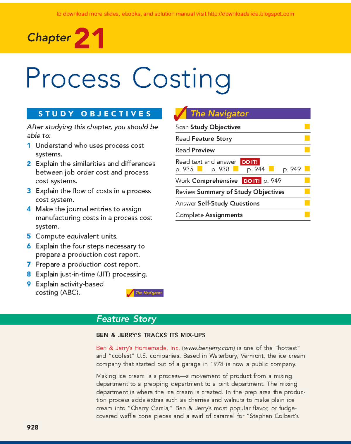 Process costing Overall - to download more slides, ebooks, and solution ...