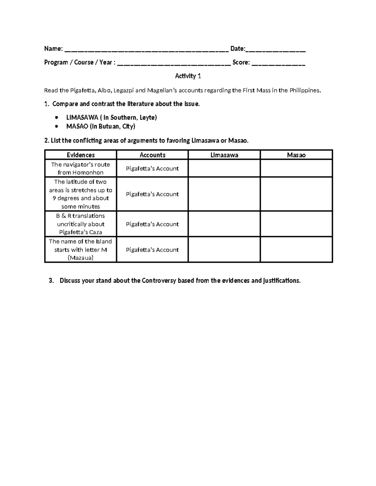 Activity 1 GEC 2 Finals - naknckoa - Name