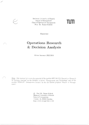 Exercises 1 - Exercises Part 1 Exercise 1. Stinky Daisy is producing ...