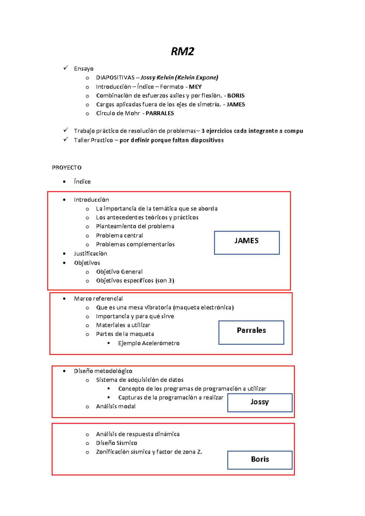 GUIA DE Tareas RM - Resistencia de materiales - RM Ensayo o DIAPOSITIVAS – Jossy Kelvin (Kelvin ...