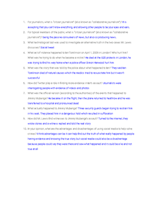 Forensic science unit 3 activity - Based on the evidence you collected ...