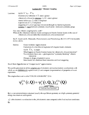 Lec29 - lecture notes 29 with all the calculation examples, diagrams ...