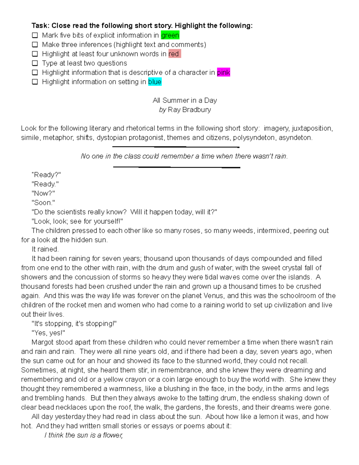 Braxton Gray - Dystopia-All Summer In ADay-Searching For Summer - Nurs ...