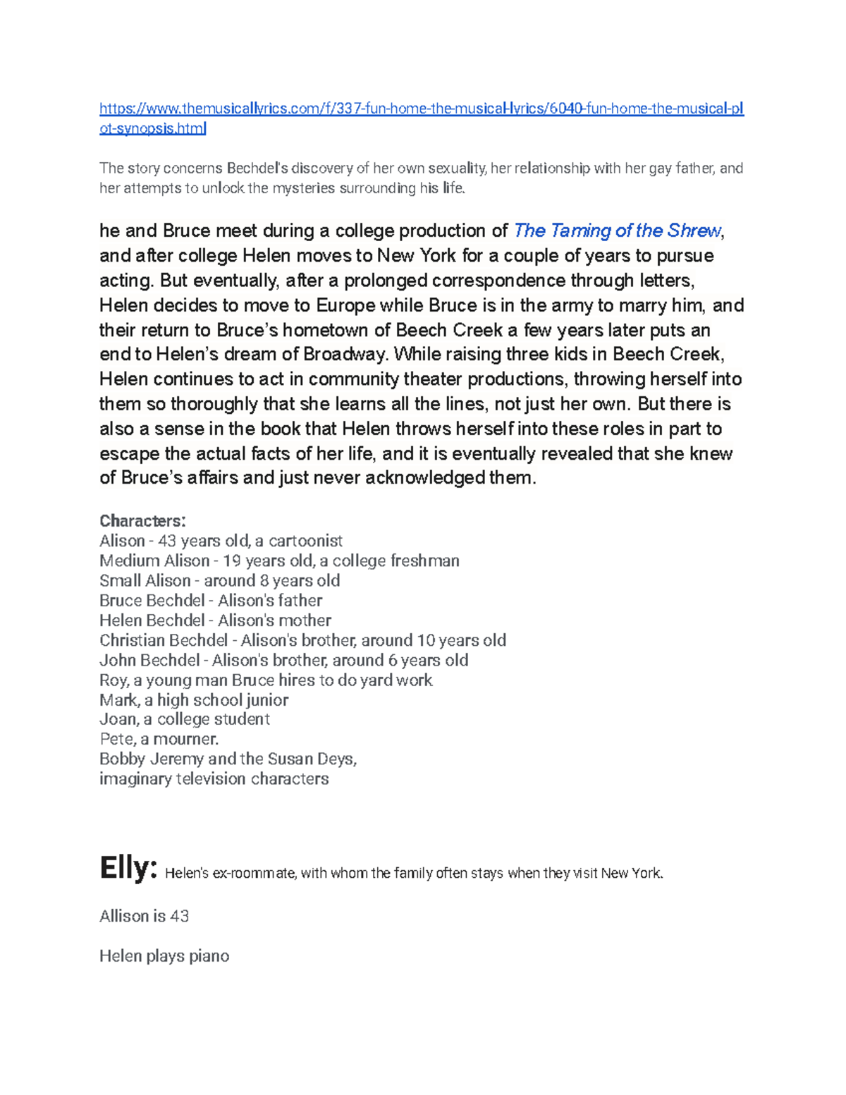 Fun home notes and practice quizzes - - Studocu