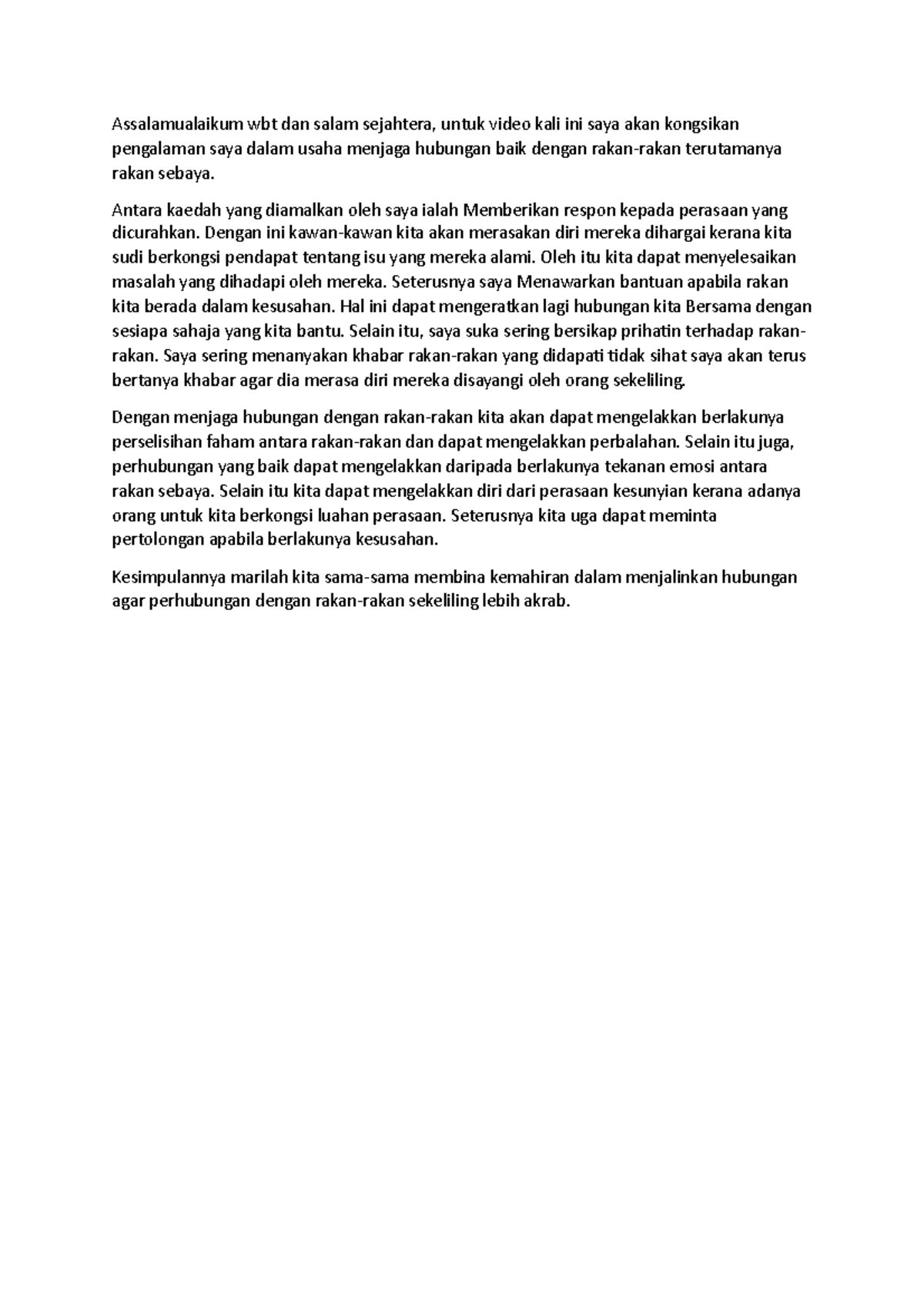 Video perkongsian pga102 - Assalamualaikum wbt dan salam sejahtera, untuk video kali ini saya ...