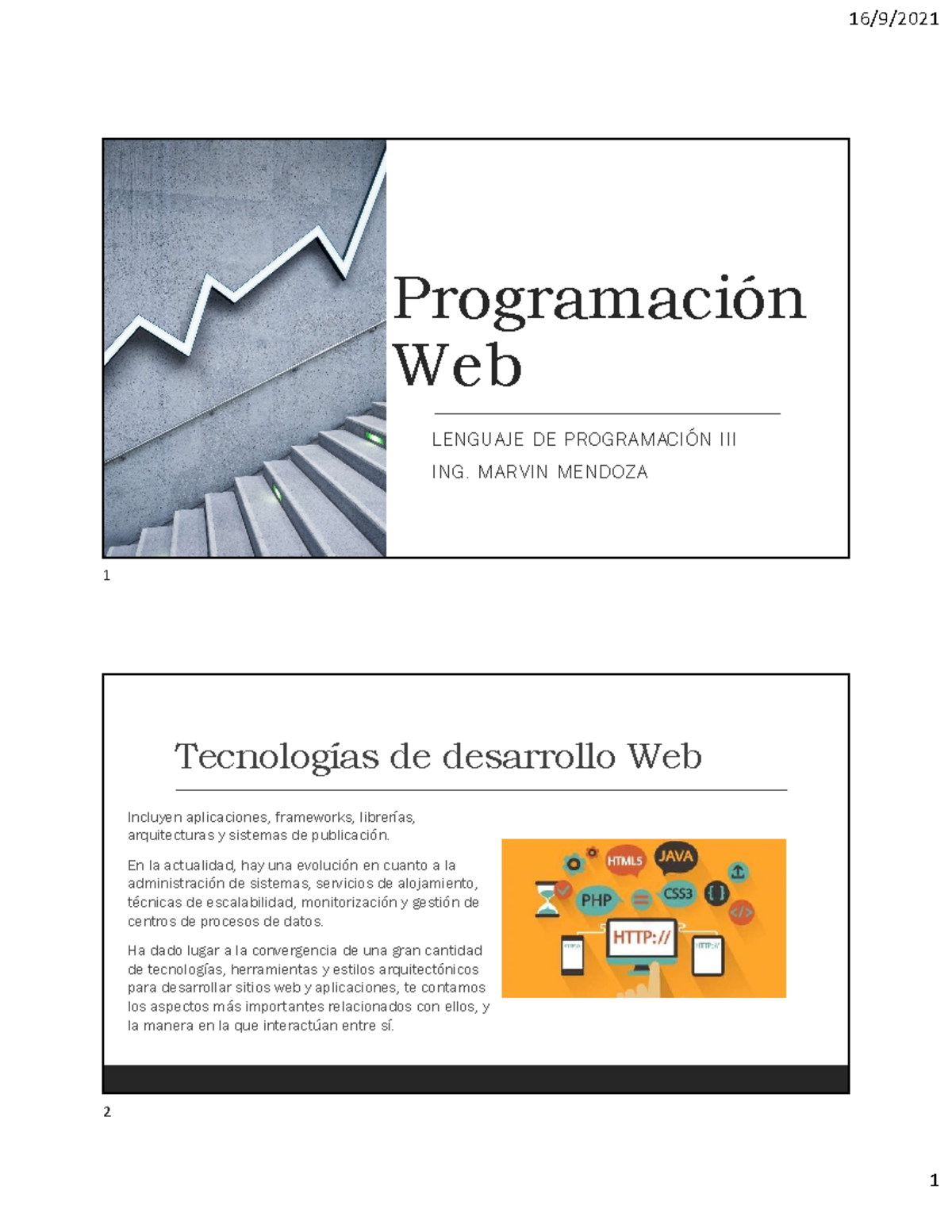 02 Programacion web - mnklkll - Programación Web LENGUAJE DE ...