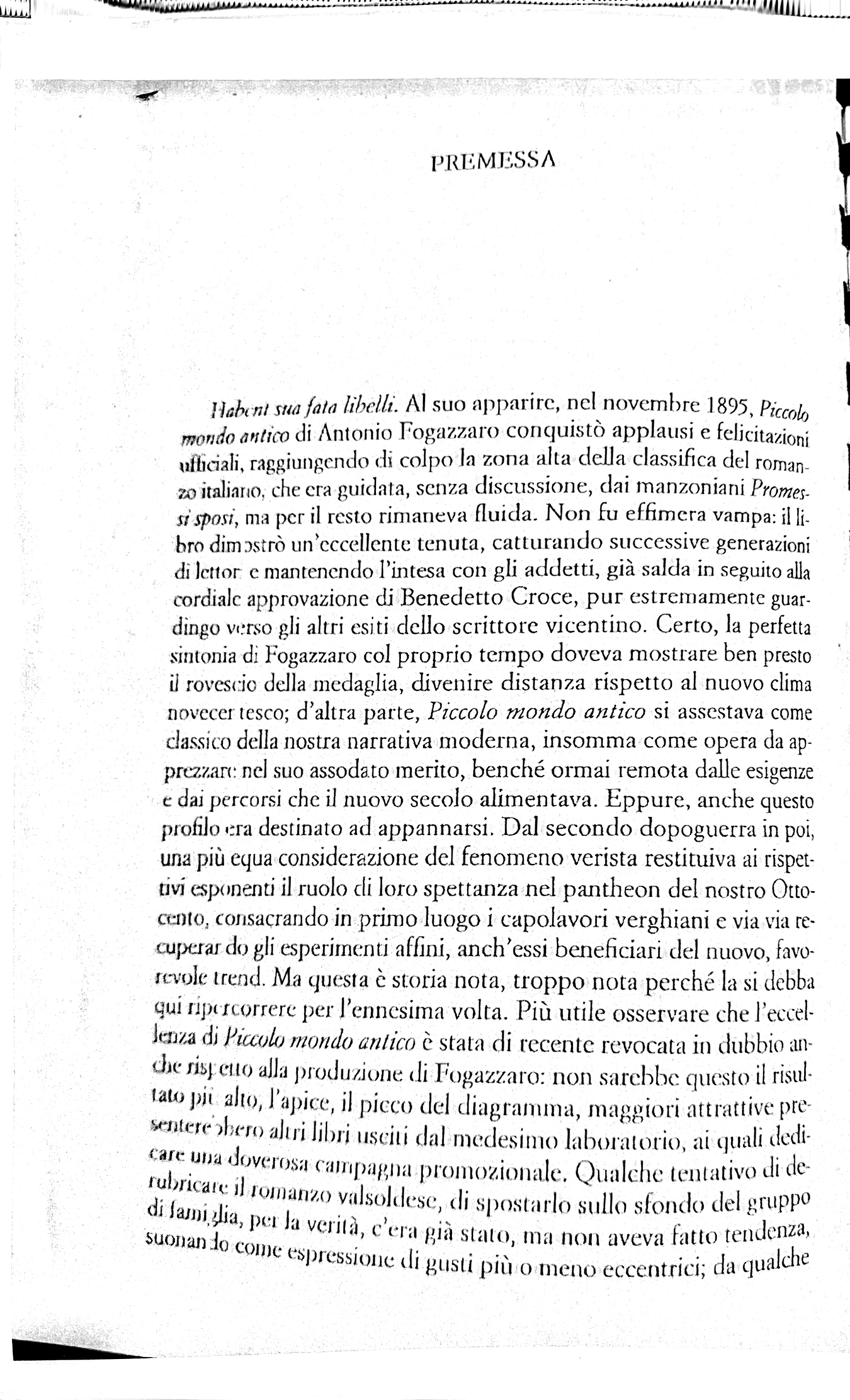 II capitoli Saggio Cristaldi - wwwwSMAAAAM PREMESSA Habentsua fata ...