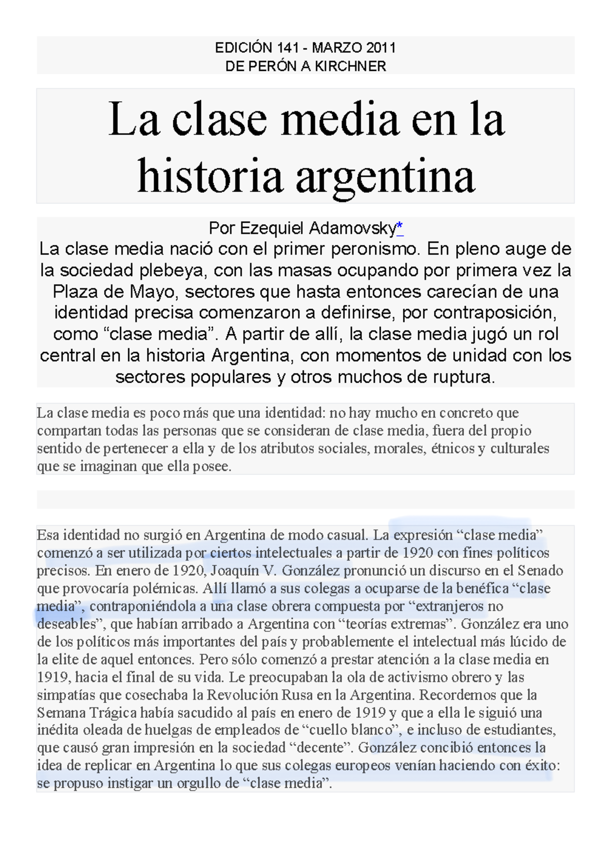 Clase media - En pleno auge de la sociedad plebeya, con las masas ...