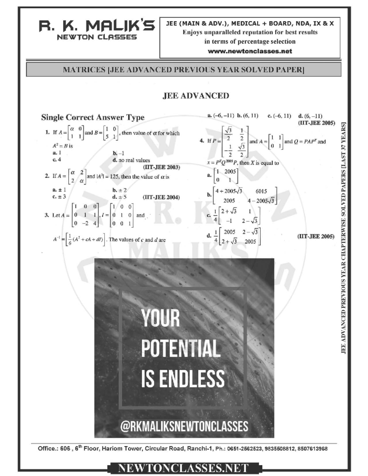 17. Matrices - Mathematics III - Studocu