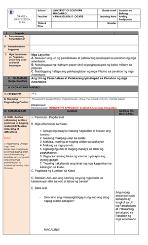Detailed Lesson PLAN IN Science - DETAILED LESSON PLAN IN SCIENCE IV I ...