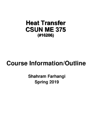 HW 2 ME 375 - I ' M~ 16 Heat T(on HW'# d-11 ( 1 Givpn: 3cM i!:)J ...