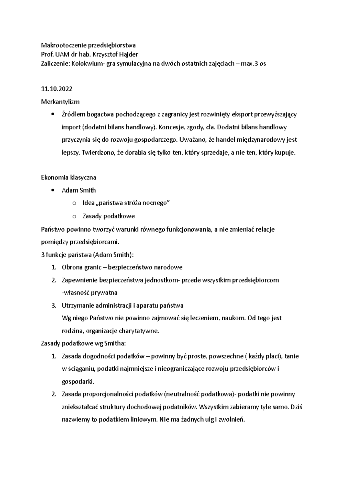 Makrootoczenie przedsiębiorstwa - UAM dr hab. Krzysztof Hajder ...