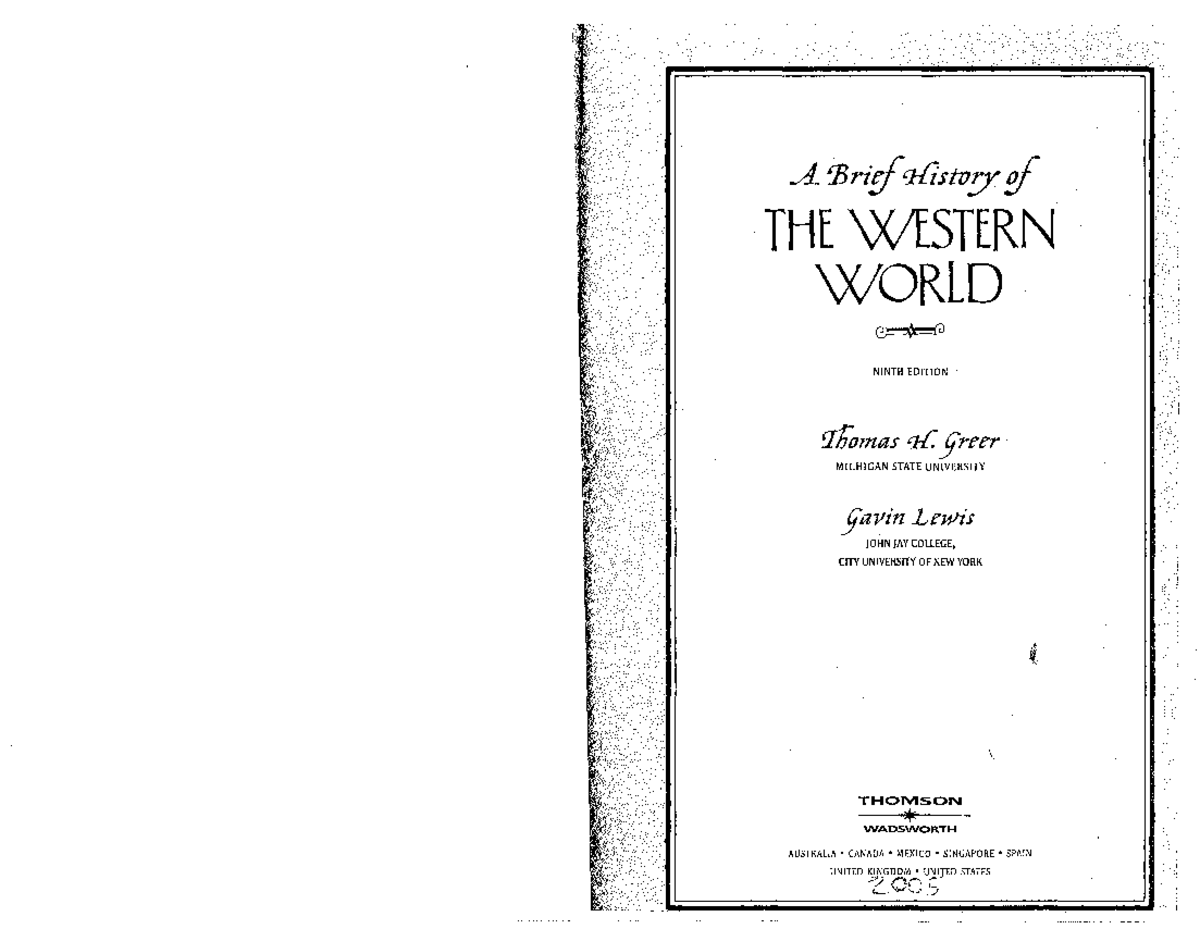 Greer-Lewis 2-1 - Study review notes - .A 'l3 rr[{q/ÌS!vy d" THE ...