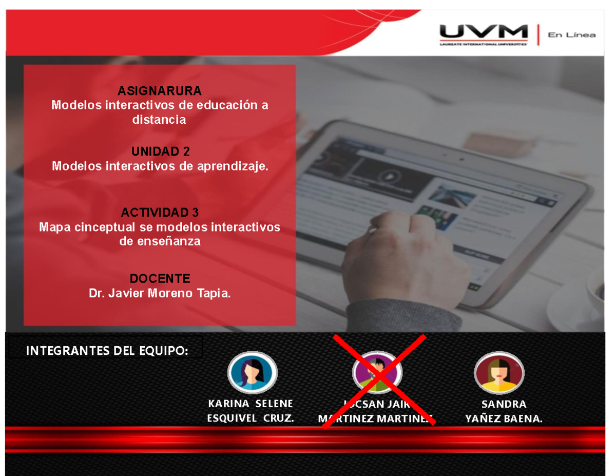 A2 E13 - Mapa conceptual - KARINA SELENE ESQUIVEL CRUZ. ASIGNARURA Modelos interactivos de ...