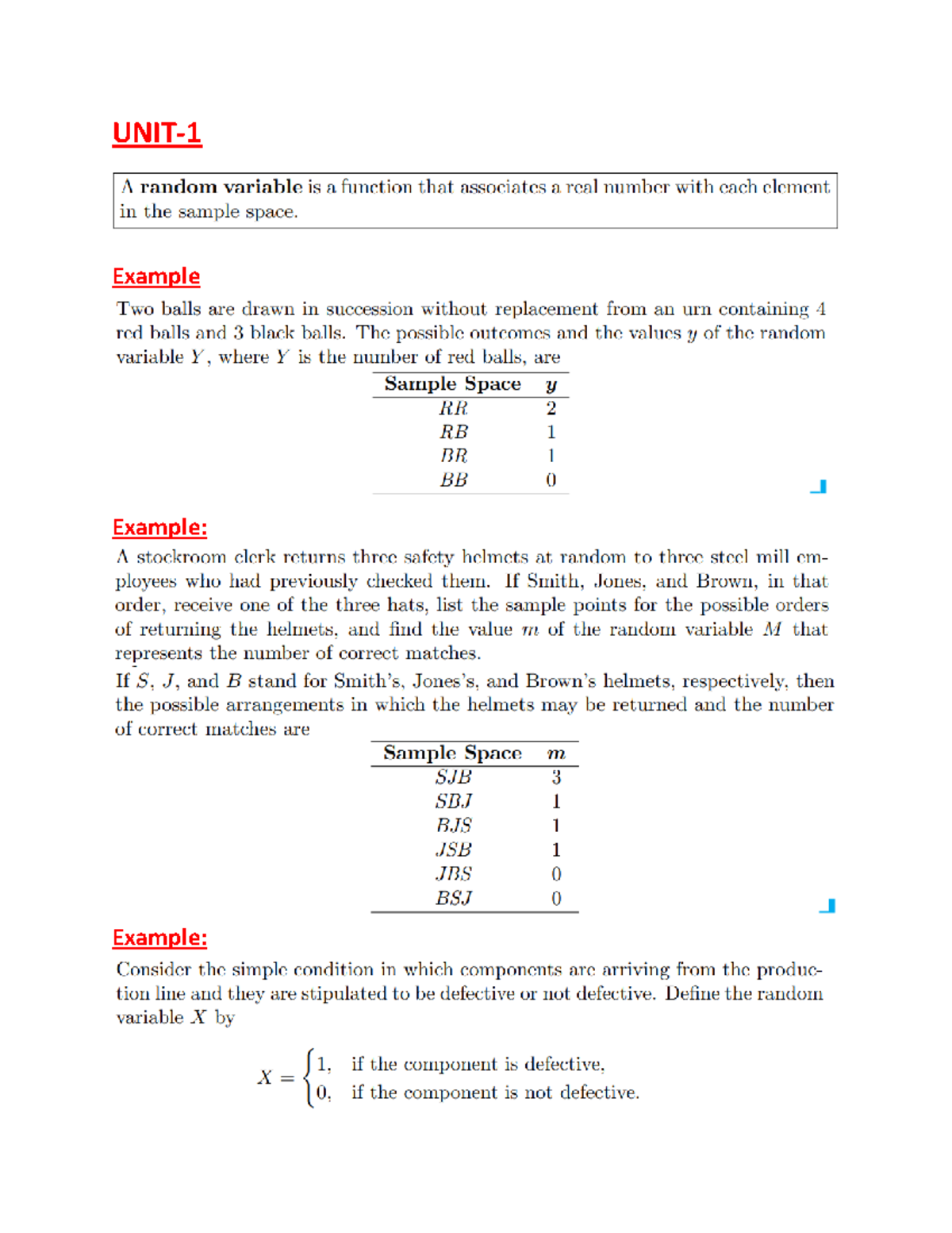 Lecture Notes MTH 302 Before MTT - UNIT- 1 Example Example: Example ...