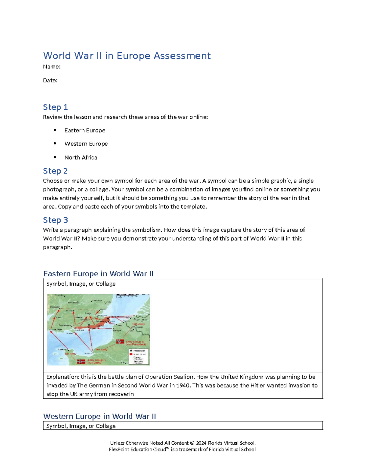 World war ii in europe wh elijahtroupe - World War II in Europe ...