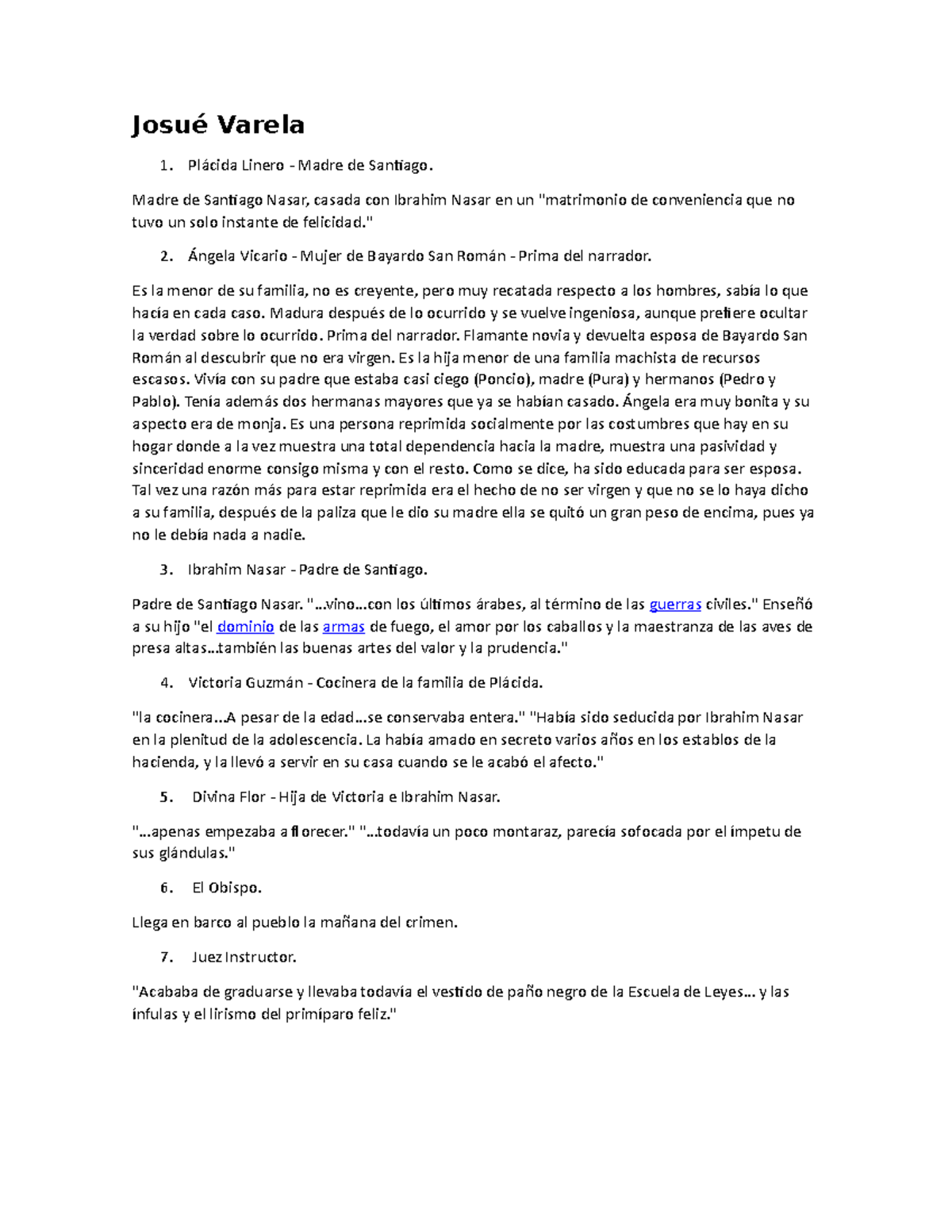Todo - Les ayudara con los analisis literarios - Josué Varela Plácida ...