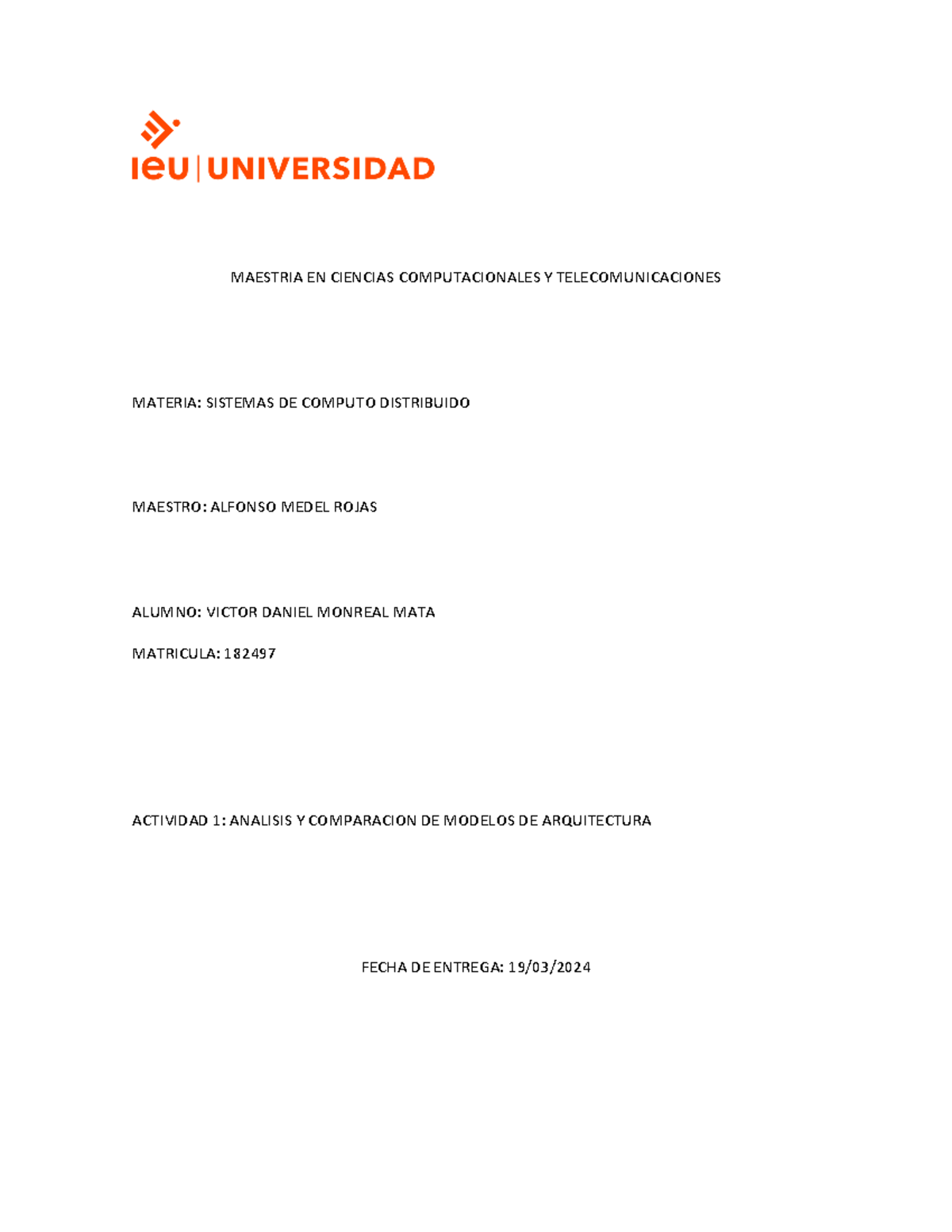 Actividad 2. Implementación del algoritmo del anillo en Java - MAESTRIA ...