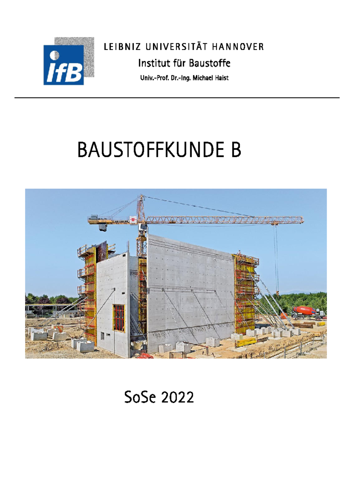 BSKB - fgdfg - LEIBNIZ UNIVERSITÄT HANNOVER Institut für Baustoffe Univ ...