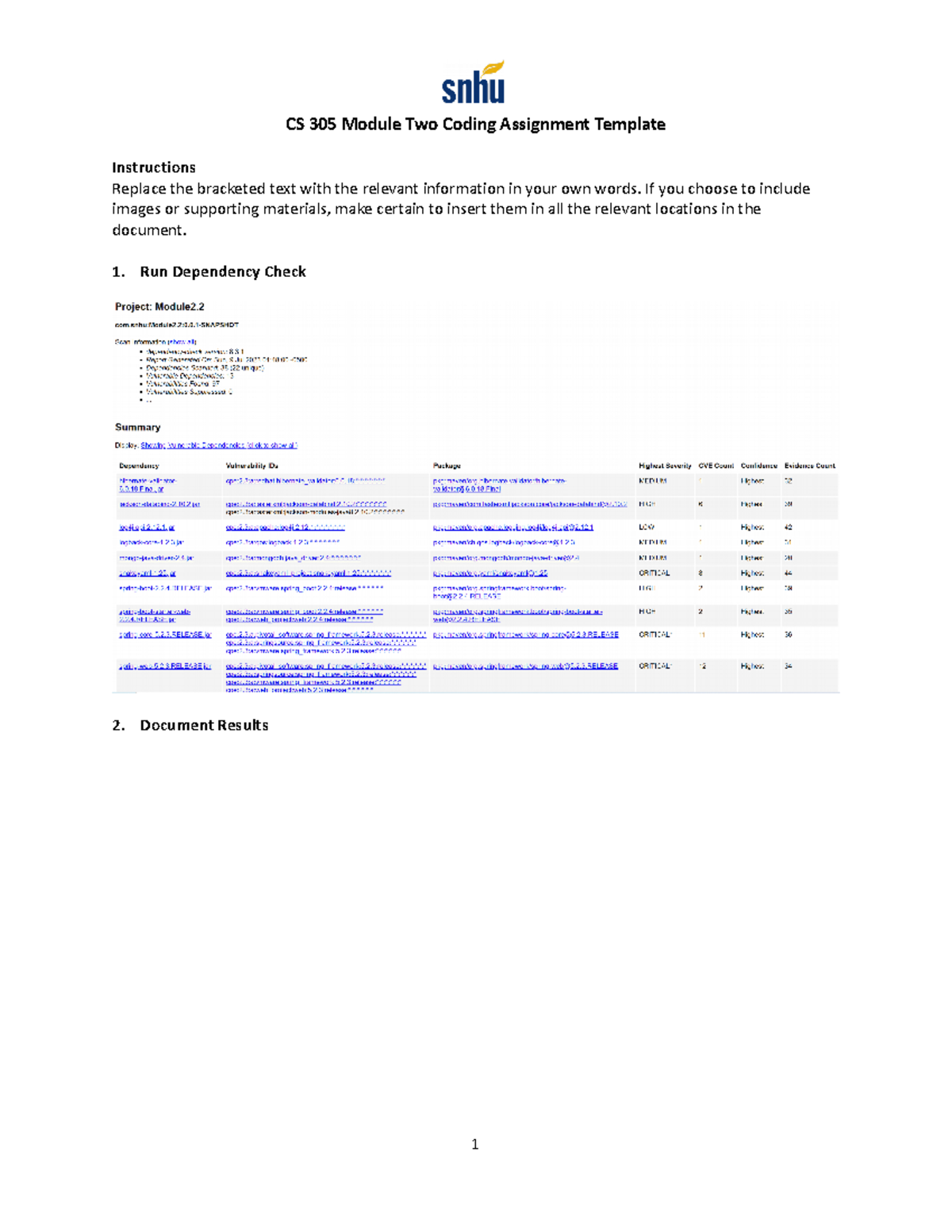 Cs 305 Module Two Coding Assignment If You Choose To Include Images Or Supporting Materials