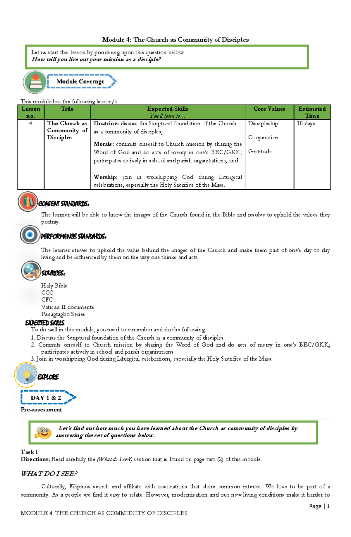 Module 4 WEEK 21 22 Copy - for my class submission - Page | 1 CONTENT ...