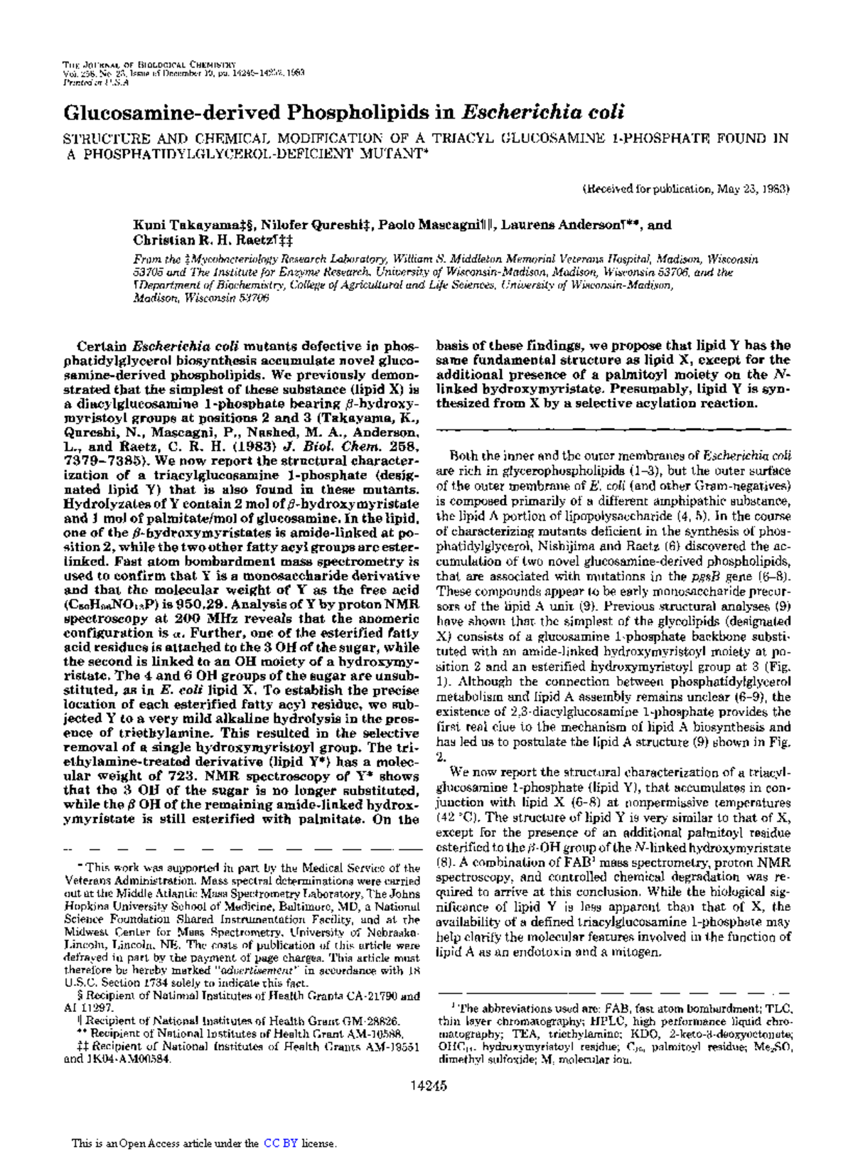 PIIS0021925817438518 - THEJ~URNAL OF BIOLOGICALCHEMISTRY Vol. 258, No ...