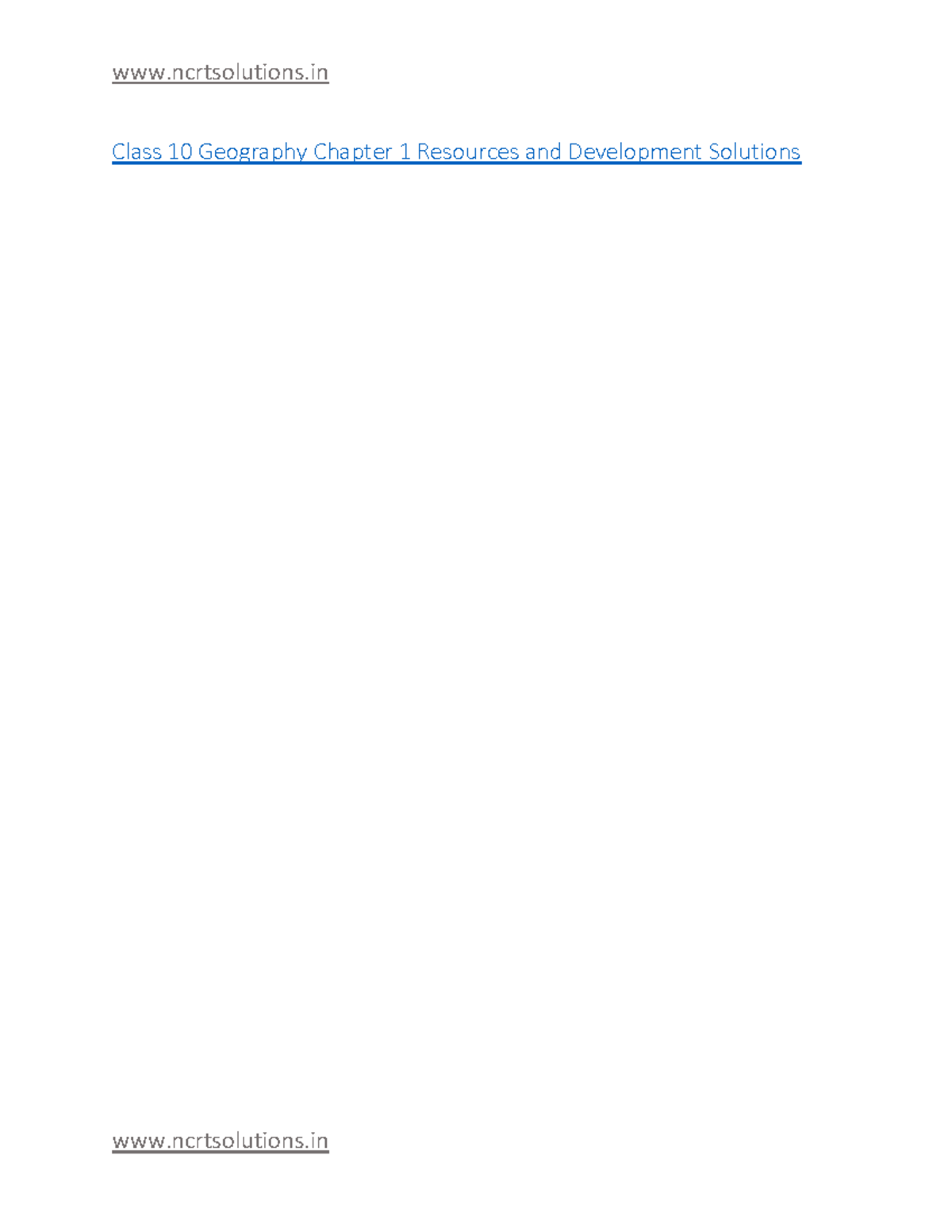 Class 10 geo ch 1 - its really usefull - Class 10 Geography Chapter 1 ...